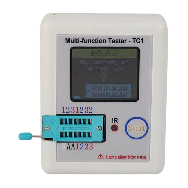 Тестер LCR TC1 Тестер транзисторов TFT Диод Триод Измеритель емкости - купить с доставкой по ...