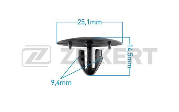 Клипса крепежная автомобильная, 1 шт. купить по выгодной цене в ...