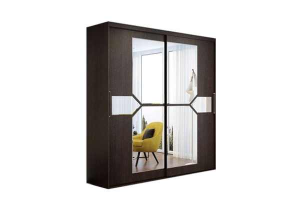 Шкаф-купе BTS Крафт-4, 196.2x59.1x217.6 см - купить по выгодной цене в интернет-магазине OZON ...