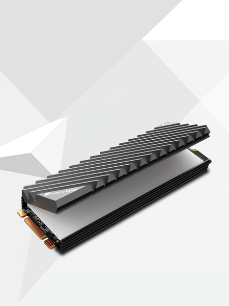 Алюминиевый радиатор охлаждения для жесткого диска SSD M.2 2280 Jonsbo ...