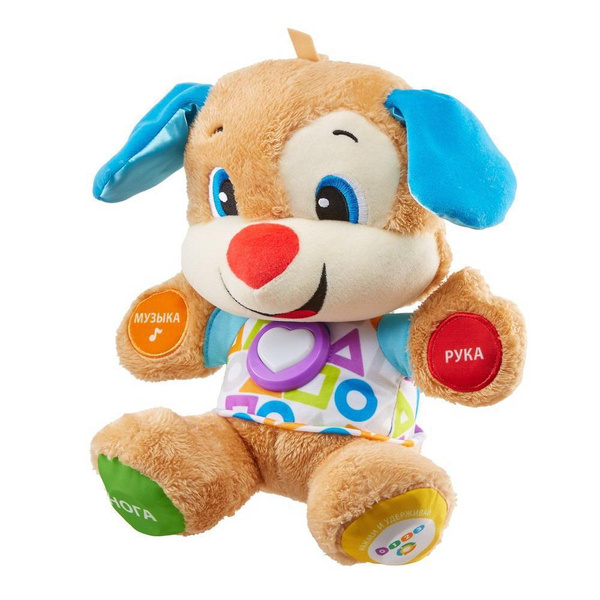 Интерактивная игрушка Mattel Fisher-Price Щенок ученый Первые слова ...