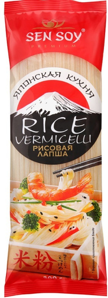 Лапша Рисовая Sen Soy Rice Vermicelli 300 гр - купить с доставкой по ...