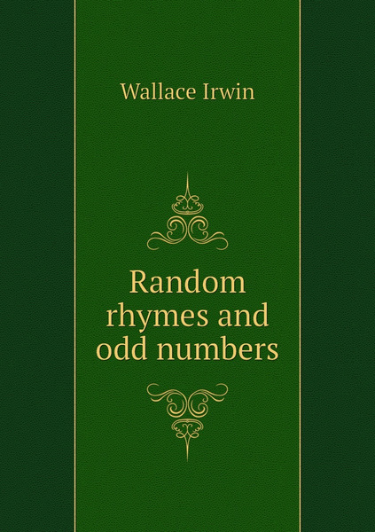 Random rhymes and odd numbers - купить с доставкой по выгодным ценам в ...