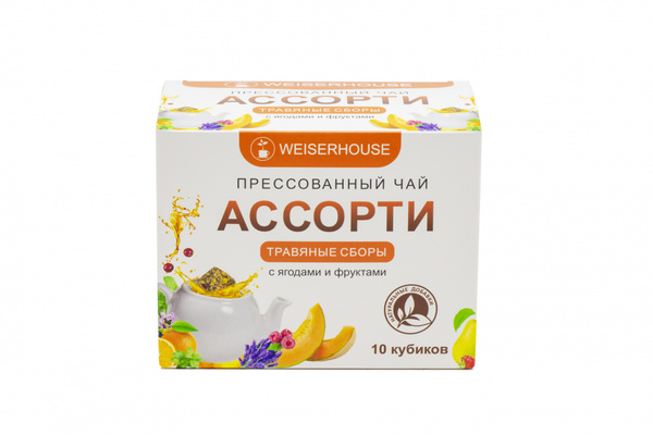 Чай прессованный в кубиках Weiserhouse ассорти травяные сборы - купить ...