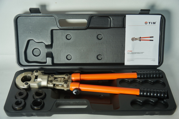 Пресс-инструмент для металлопластиковых труб TIM арт. JT-1632 - купить с доставкой по выгодным ...