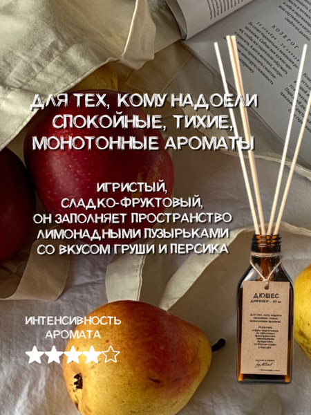 Наполнитель для ароматического диффузора by N.Smell, Жидкий, Груша ...