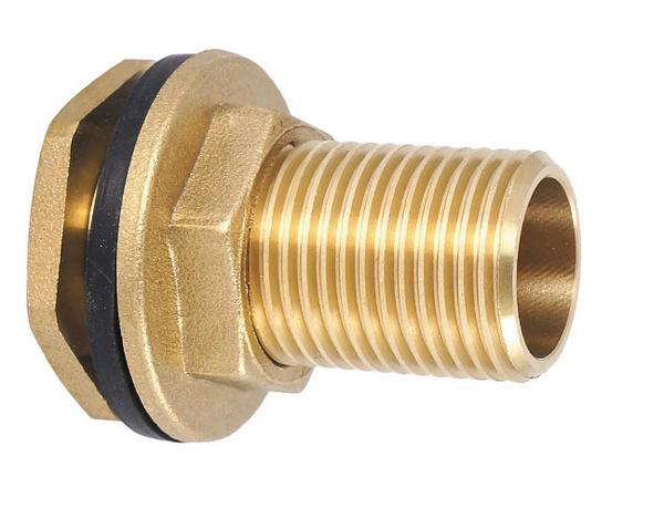 Врезка (отвод) для бочки/ бака/ емкости латунная 1/2" ViEiR (1 шт.) купить на OZON по низкой ...