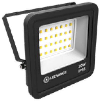 Прожектор, свд 20Вт 4000К 1800лм черный IP65 ECOCLASS FL G2 Ledvance ...