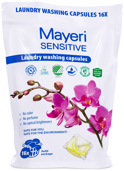 Гелевые капсулы Mayeri Sensitive ЭКО (пакет), 16 шт. F543L - купить с доставкой по выгодным ...