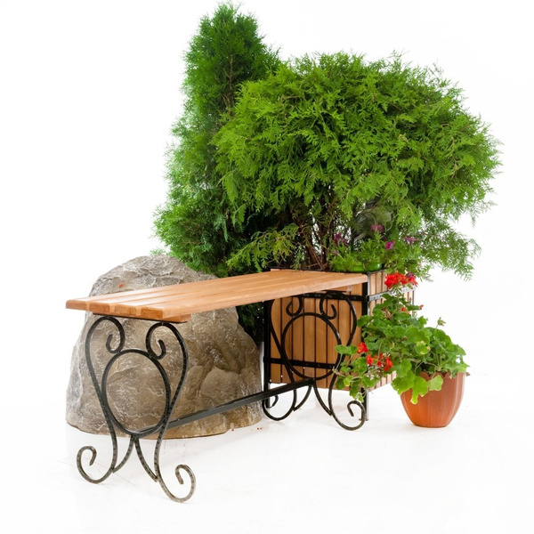 Скамья 100х40х50 см, HiTSAD - купить по низким ценам с доставкой в интернет-магазине OZON ...