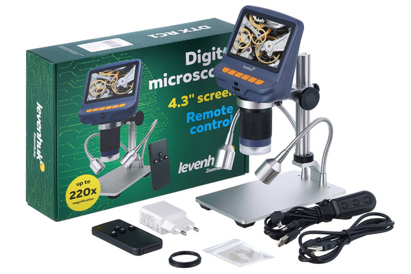 Микроскоп levenhuk с дистанционным управлением Levenhuk DTX RC1, 220 ...