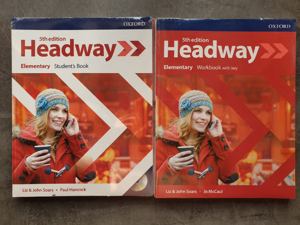 Комплект Headway Elementary: Student's book and Workbook (учебник и ...
