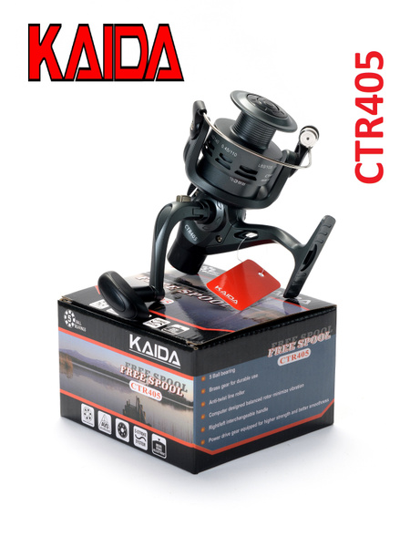 Катушка KAIDA КатушкаSTR2, Безынерционная, 4000, Задний фрикцион купить по низкой цене с ...