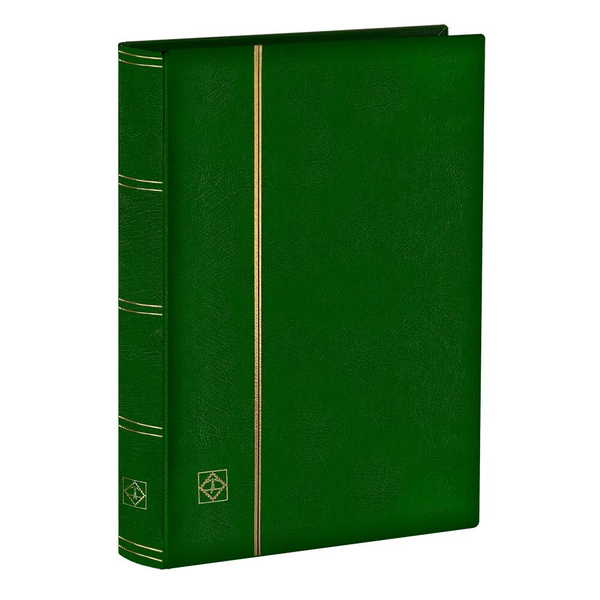 Альбом / кляссер для марок LP 4/16 на 32 страницы, зелёный. Leuchtturm ...