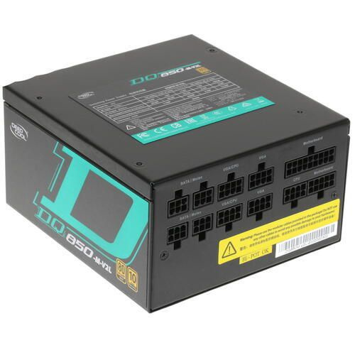Блок питания Deepcool DQ850 850W (DQ-850-M-V2L) черный - 850 Вт, 80 ...