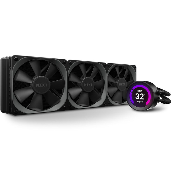 кулер,NZXT Kraken Z73 360 мм жидкость с ЖК-дисплеем - купить кулер по ...