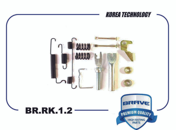 Ремкомплект задних тормозных колодок 94580433 BR.RK.1.2 Matiz левый BR ...