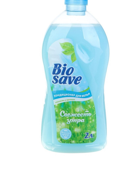 Бархат Кондиционер для белья BIOSAVE Свежесть Утра, 2 л - купить с доставкой по выгодным ценам в ...