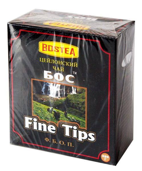 Чай БОС "Fine Tips" FBOP черный картон 250 г купить на OZON по низкой ...