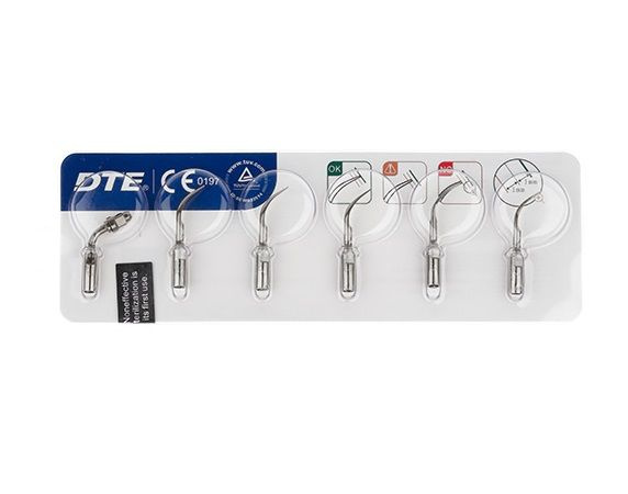 WOODPECKER/Комплект насадок к стоматологическому скалеру DTE (GD1x2 ...