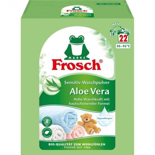 Frosch КОЛОР АЛОЭ ВЕРА концентрированный стиральный порошок для ...