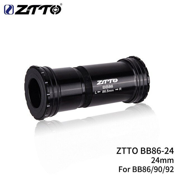 Каретка ZTTO BB86 Pressfit Threaded, вал 24mm (Shimano), резьбовой ...