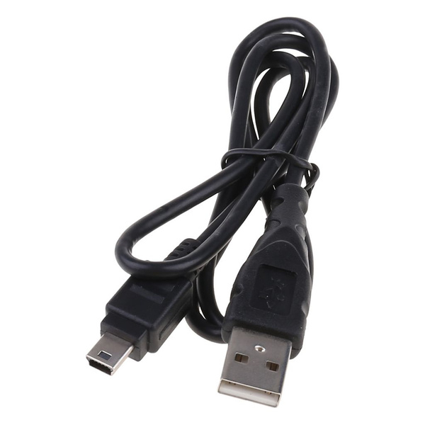 (1 штука) 0,8 м USB + мини-кабель для передачи данных от старого ...