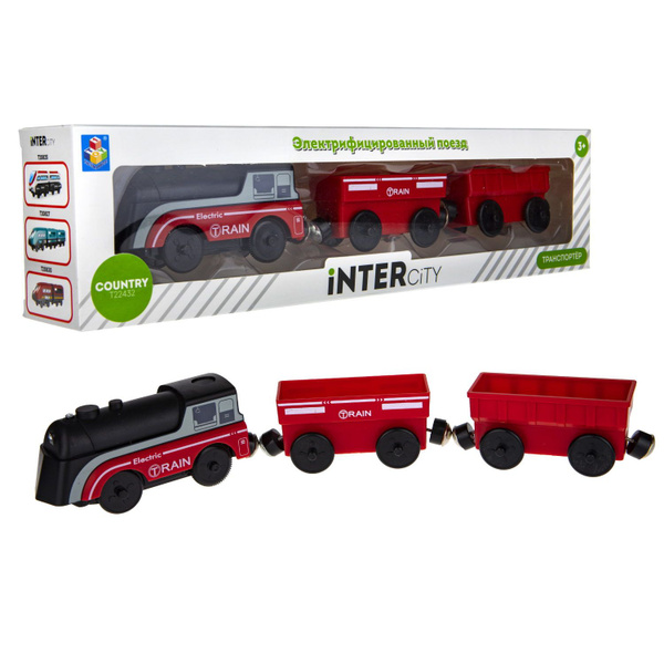 Электропоезд для железной дороги 1TOY InterCity "Транспортёр", на ...