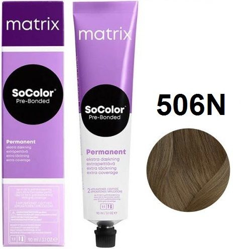 Matrix SoColor крем краска для волос 506N темный блондин 100% покрытие ...