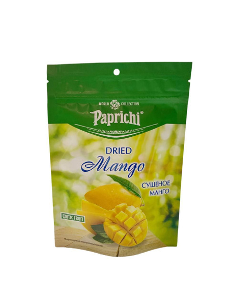 Вьетнамское натуральное сушеное манго Paprichi, 100 г. - купить с ...