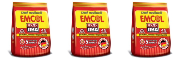 Клей для обоев EMCOL 4814337001038s3, 200 г. - купить по доступной цене ...