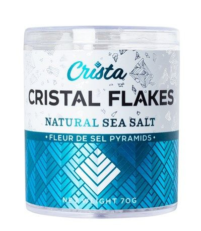 Соль Fleur de Sel Crista Flakes морская натуральный вкус, 70г - купить ...