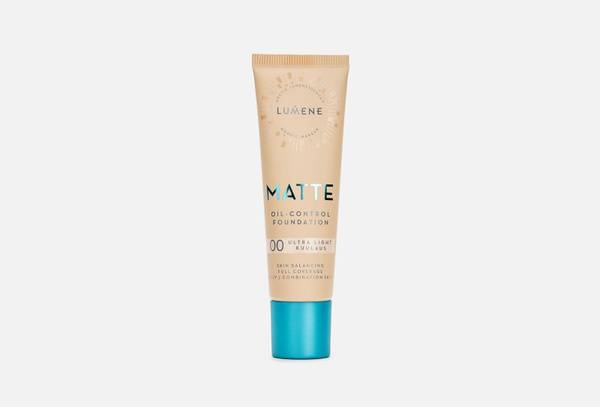 Тональный крем Lumene Matte, матирующий, тон №00, Ultra Light - купить ...