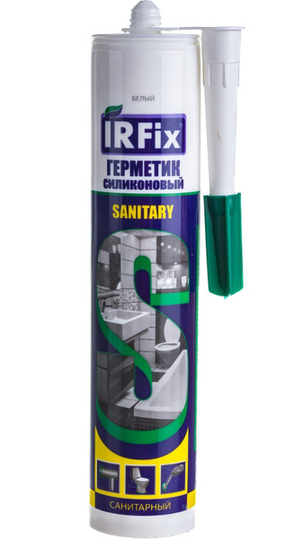 Силиконовый Герметик IRFix, Для ванн, белый - купить по низким ценам в интернет-магазине OZON ...