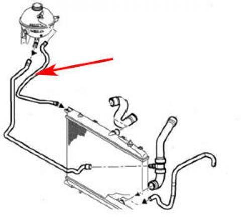 Трубка водяная vin 1323a5 Citroen / Peugeot 1323A5 - Peugeot/Citroen ...