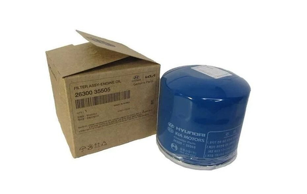 Фильтр масляный Фильтр масляный HYUNDAI-KIA 2630035505 - купить по ...