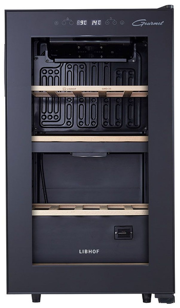 Винный шкаф Libhof GMD-33 Black по низкой цене: отзывы, фото, характеристики в интернет-магазине ...