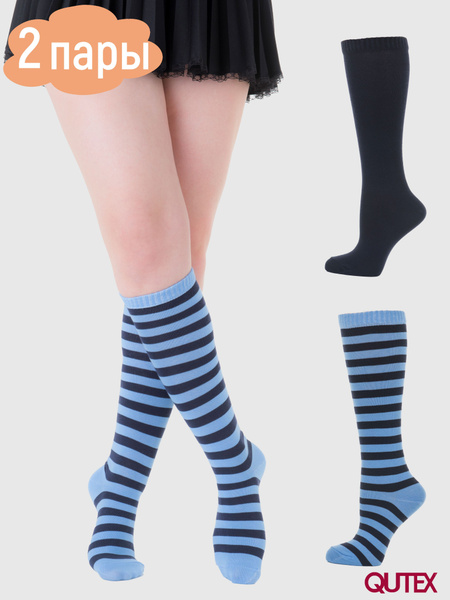 Комплект гольфов QUTEX, 2 пары - купить с доставкой по выгодным ценам в интернет-магазине OZON ...