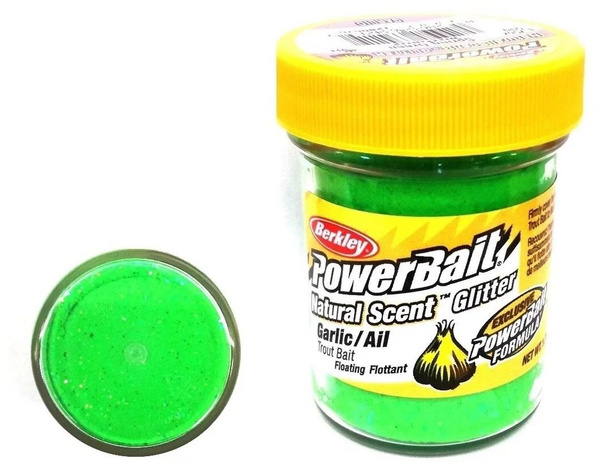 Форелевая паста BERKLEY PowerBait NATURAL SCENT TROUT BAIT, ЧЕСНОК ...