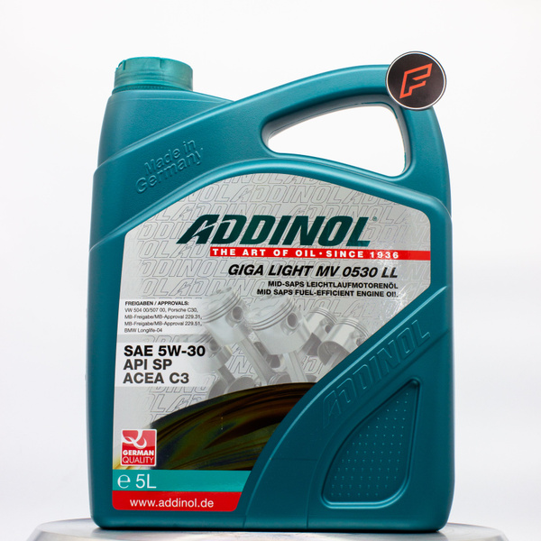 Масло моторное ADDINOL 5W-30 Синтетическое - купить в интернет-магазине ...