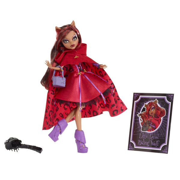 Кукла Клодин Вульф из школы Монстер Хай серии Страшные сказки Clawdeen ...