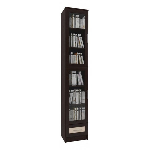 Шкаф книжный Мебелайн Мебелайн-25 MLN_B-MN-025, 40x32x220 см купить c ...