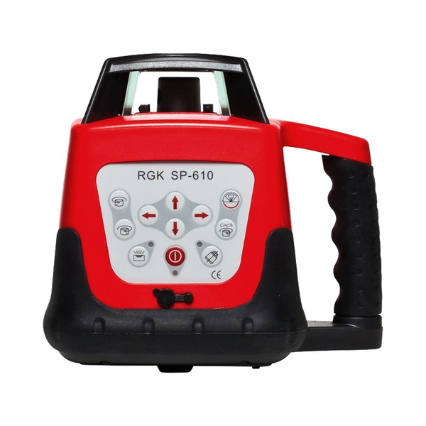 Купить Комплект: ротационный нивелир RGK SP-610 + штатив рейка по низкой цене в интернет ...