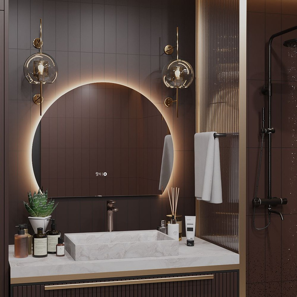 Зеркало для ванной Alias "Дафна", 80 см х 120 см купить c доставкой на OZON по низкой цене ...