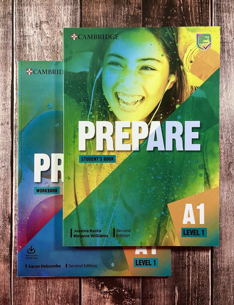 Prepare 1 Level 1.(ПОЛНЫЙ КОМЛЕКТ) Student Book. Workbook+ Webcode ...
