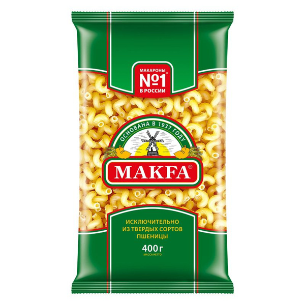 Makfa Макароны Витки, 400 г купить на OZON по низкой цене (2179606499)