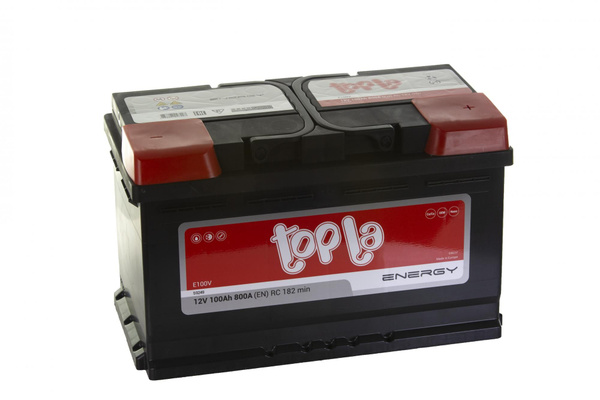 Аккумулятор автомобильный Topla ENERGY_Обратная (-/+) купить по ...