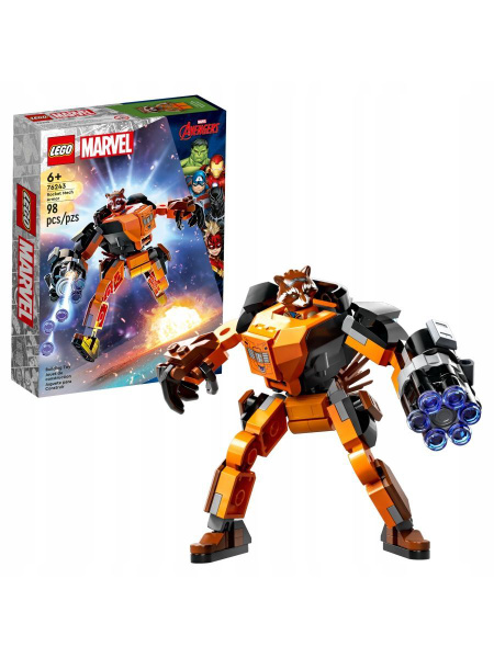 76243 Конструктор LEGO Marvel Avengers Rocket Mech Armor Броня ...