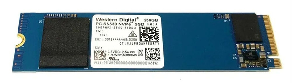 256 ГБ Внутренний SSD-диск Western Digital 2280 Твердотельный ...