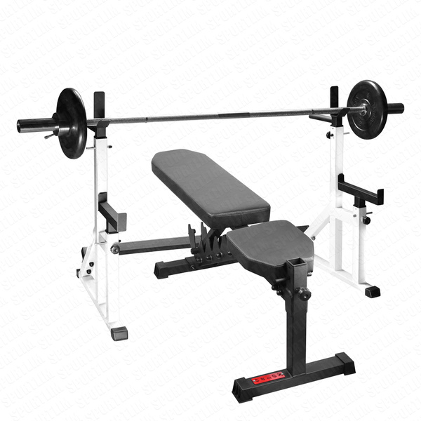 Силовая скамья RaySport Скамья Orion/Стойки со страховкой Asta-2_Черно-Белый купить по выгодной ...